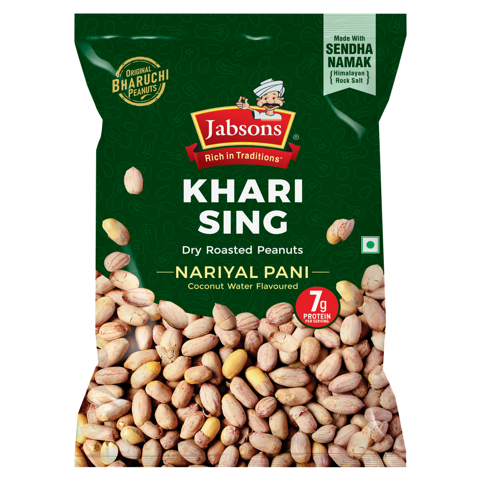 Jabsons Coconut Water Khari Sing Roasted Peanuts
