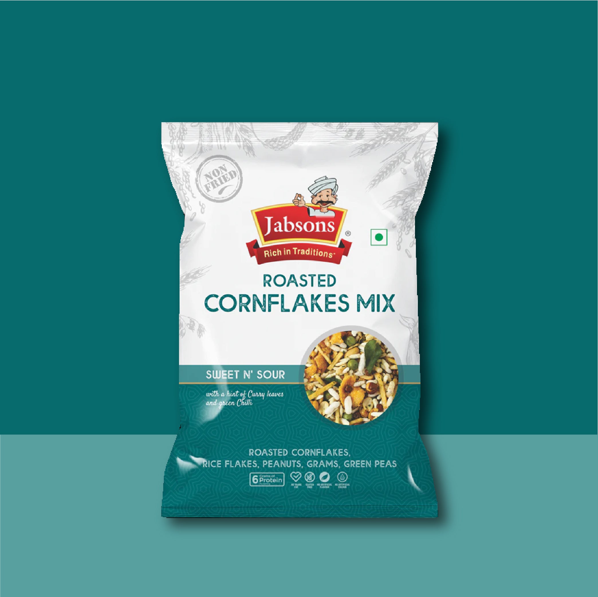 Roasted Namkeen-Cornflakes Mix