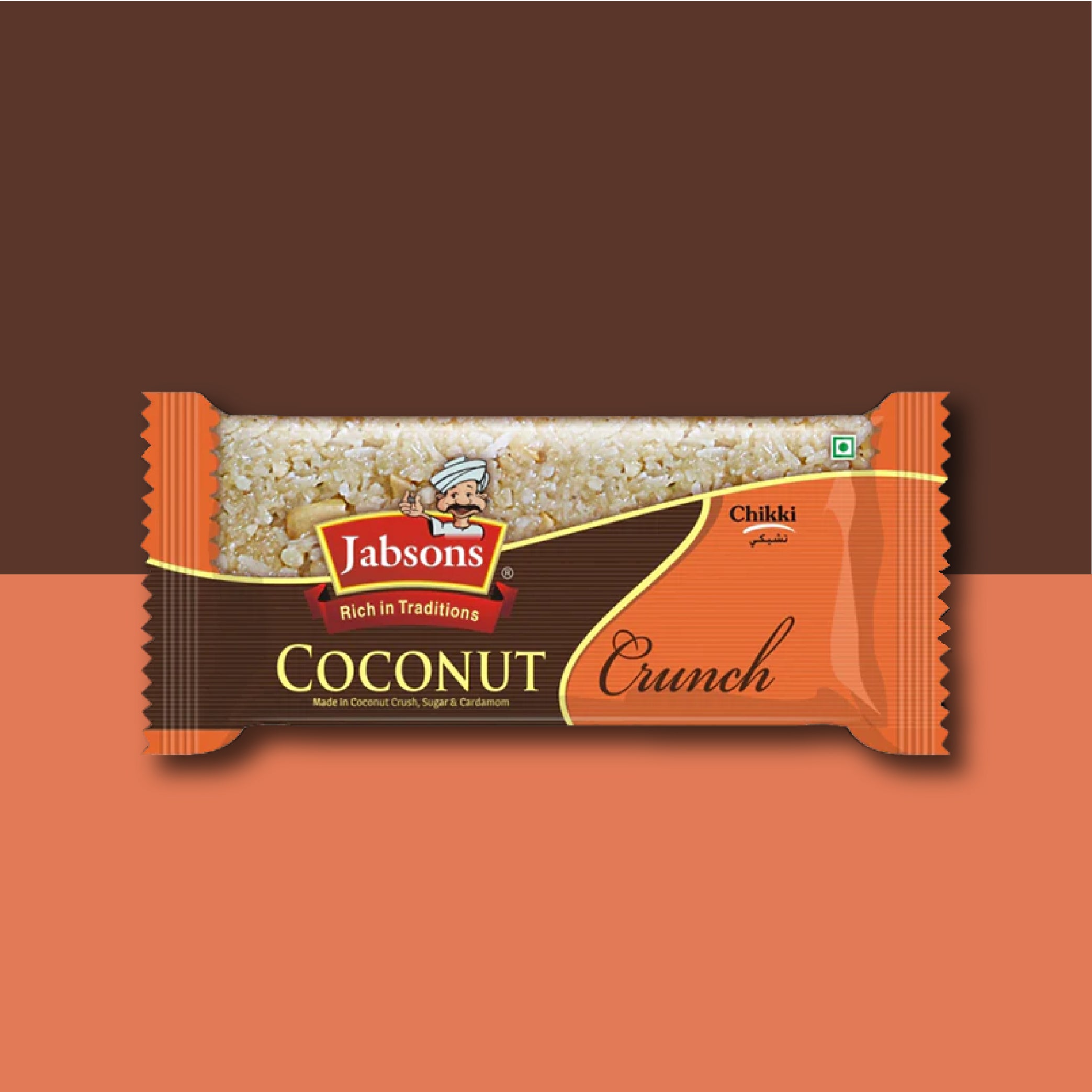 Chikki-Coconut Crunch -Pack of 20